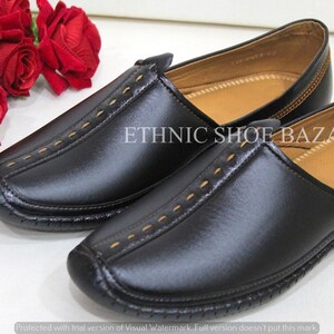 Punjabi Jutti for Men's Wedding Shoes Traditional Loafers Casual ...