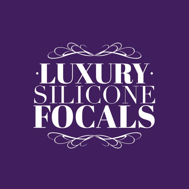 A1 C Luxury Design/er Silicone Focal Beads LO GO C C - Etsy