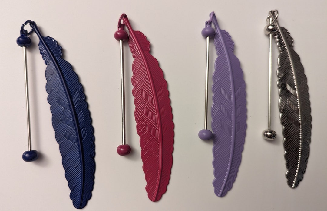 Heavy Duty Metal Beadable Bookmarks DIY - Etsy