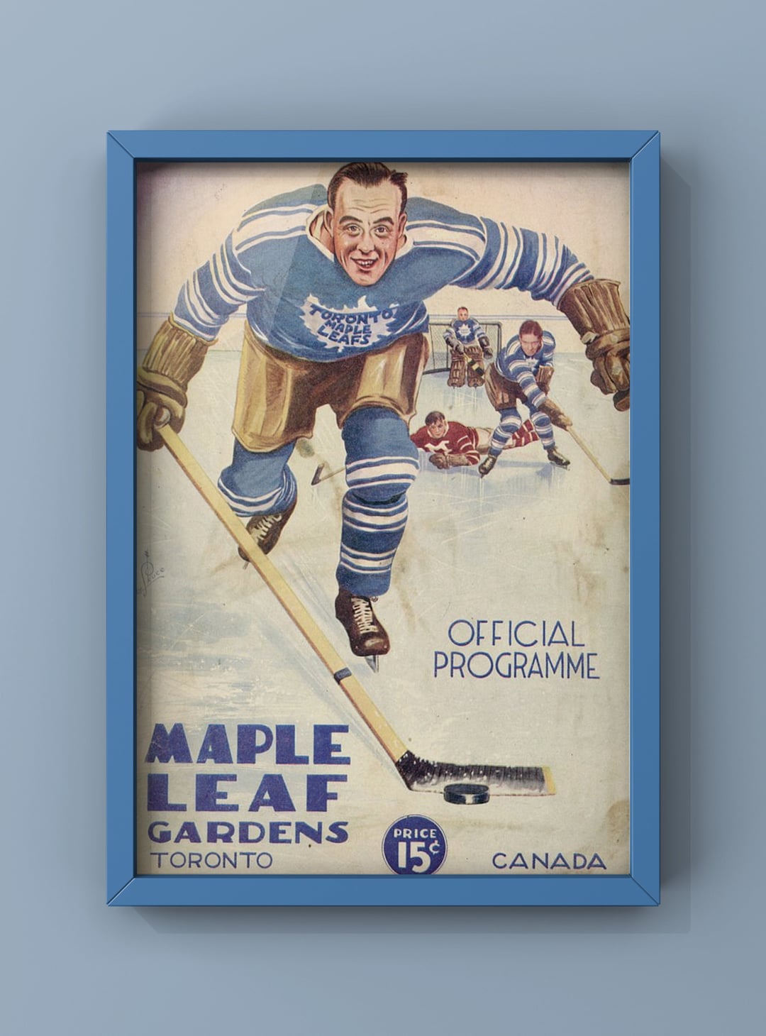 Vintage Maple Leafs Program - Etsy UK