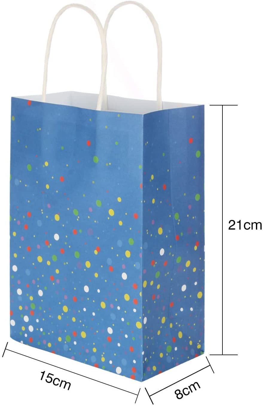 12 Craft Paper Gift Bags - Etsy