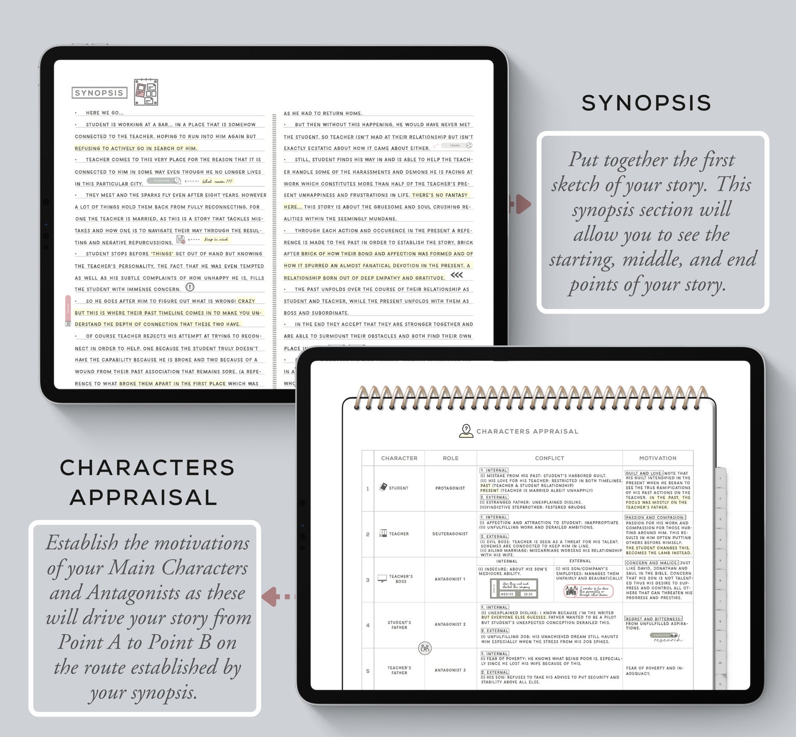 Story Builder Story Planner for Writers Plot, Outlining, Synopsis ...
