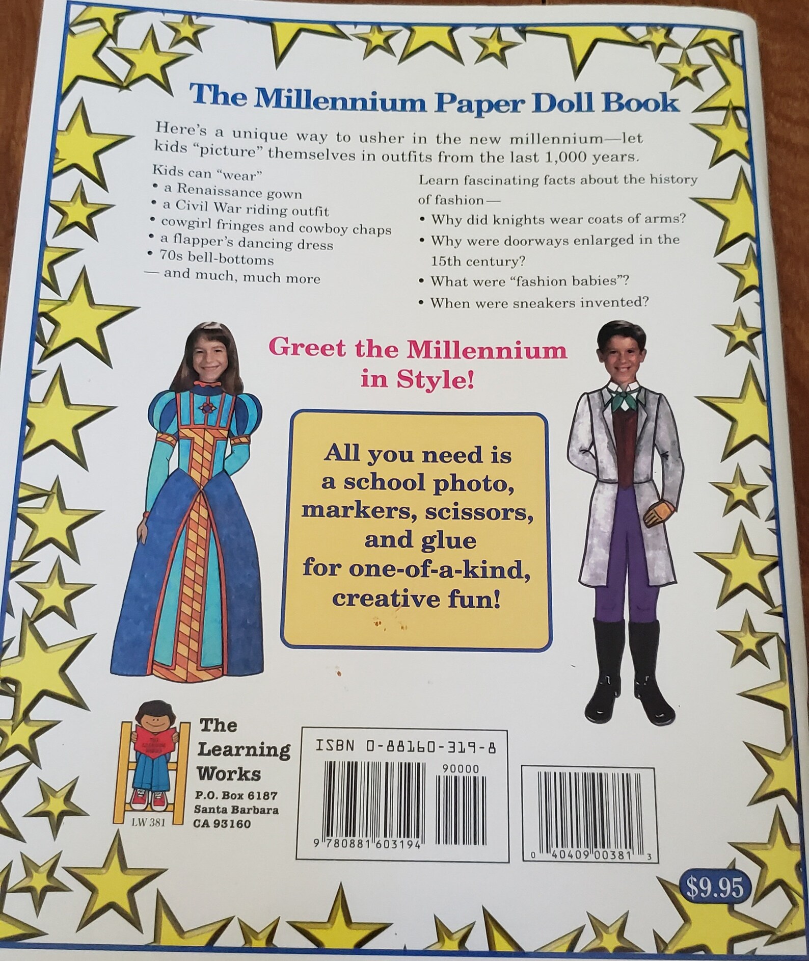 Teachers! Millennium Paper Doll Book Look-alike Dolls and 1,000 Years ...