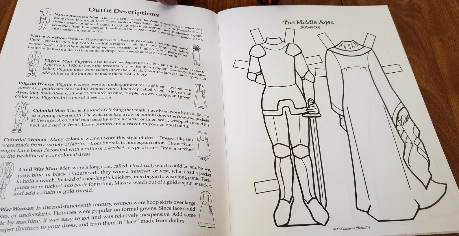 Teachers! Millennium Paper Doll Book Look-alike Dolls and 1,000 Years ...