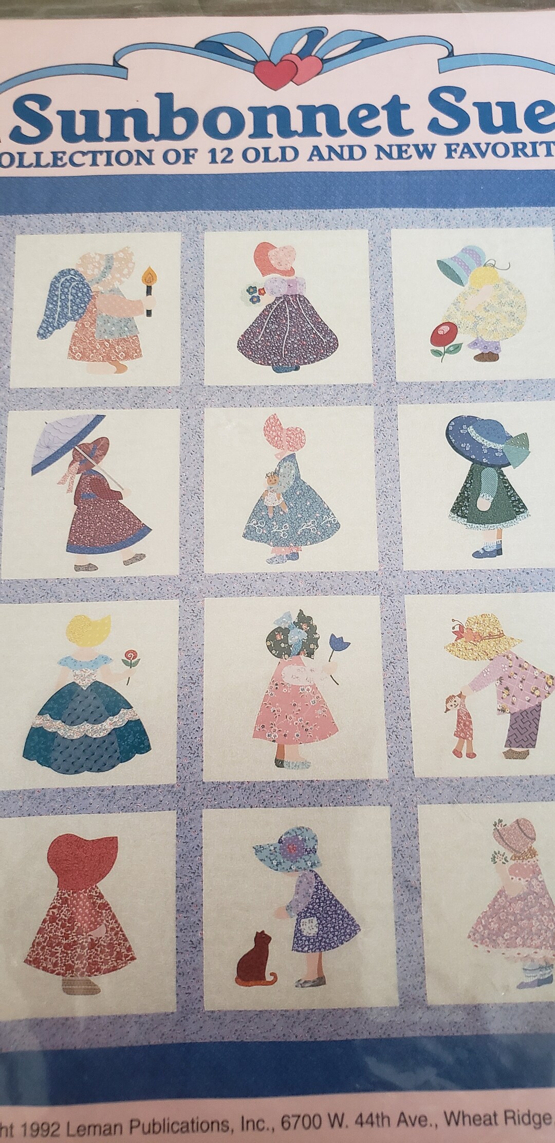 Sunbonnet Sue Collection of 12 Old and New, Best of Sunbonnet 36 ...
