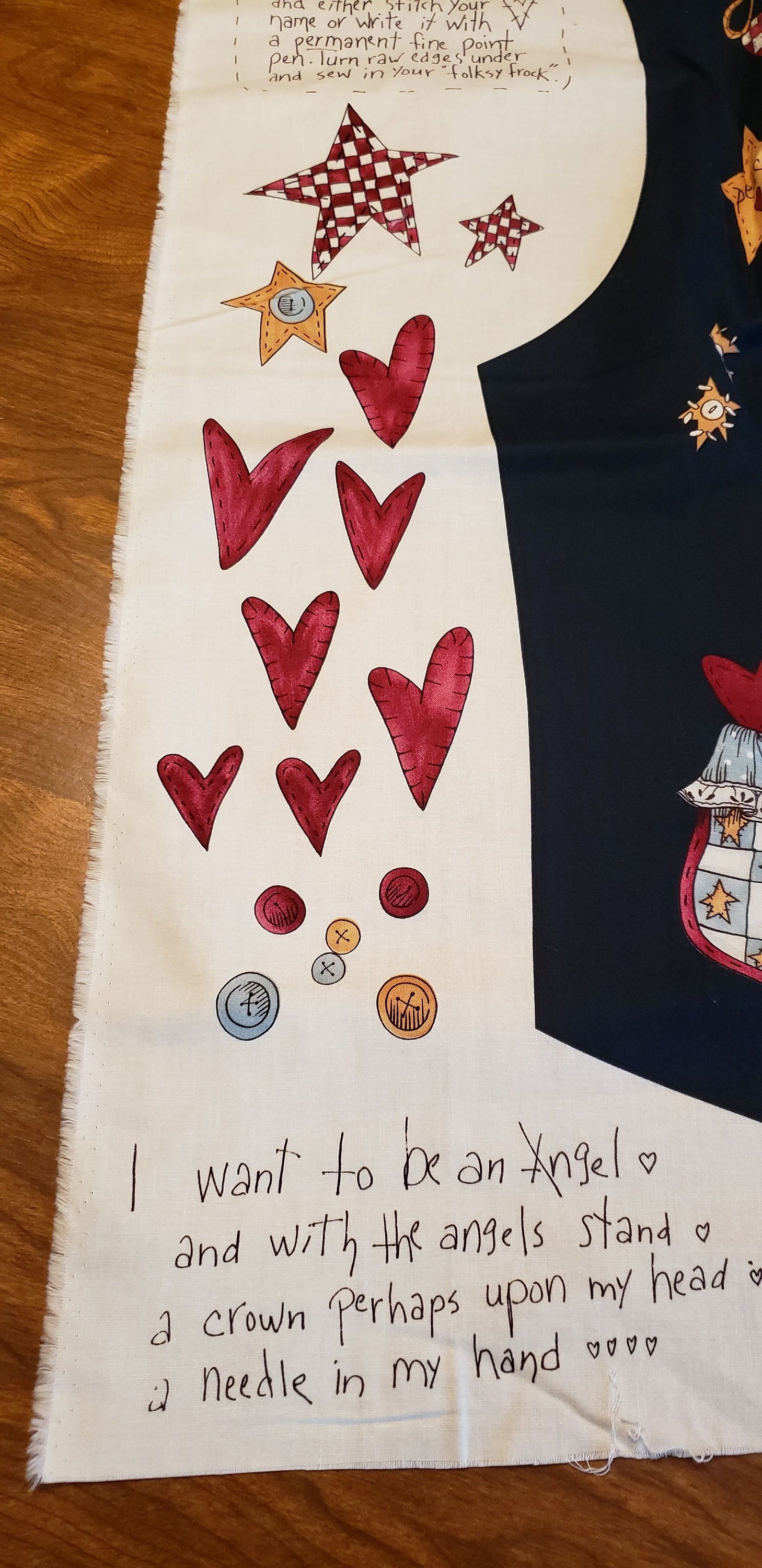 Beautiful Alma Lynne Designs Homespun Vest Panels 2 Front - Etsy