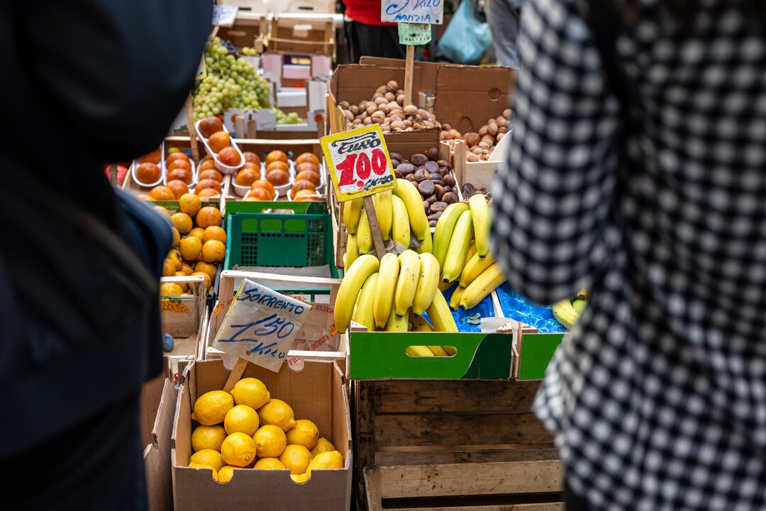 Fruit and Vegetable Market in Naples, Italy. Instant Download, Print at ...