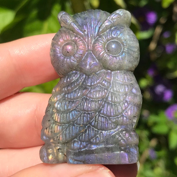 Crystal Owl - Etsy