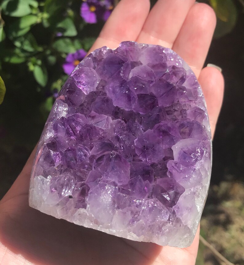 Gemmy Amethyst Mini Cathedral Crystal Home Decor Amethyst - Etsy