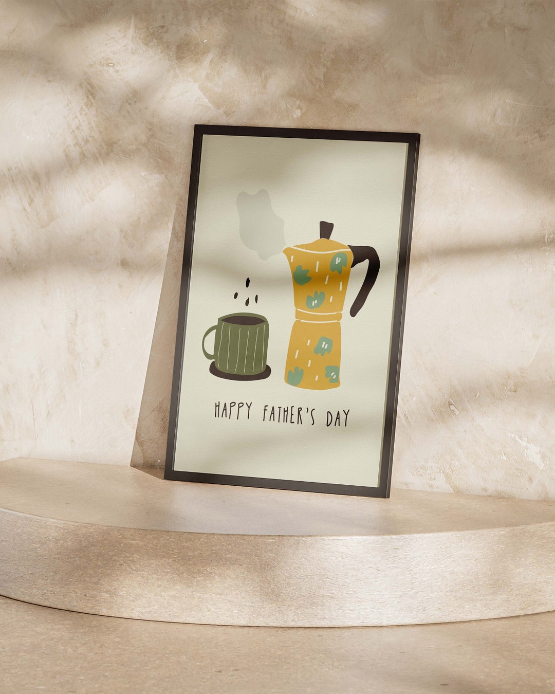Printable Father's Day Card / Digital Father's Day Card / Retro Digital ...