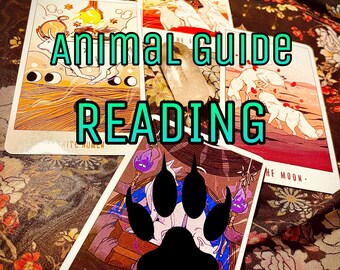 Animal Guide Reading - Etsy