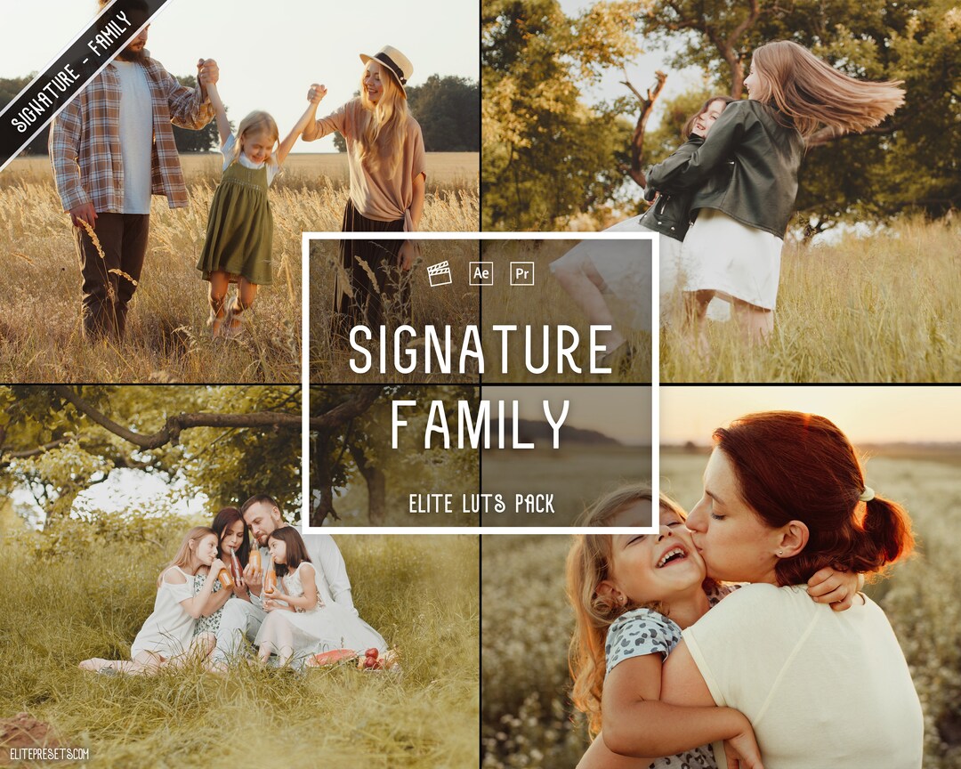 10 Family Luts Color Grading | Photo and Video | Mobile and Desktop ...