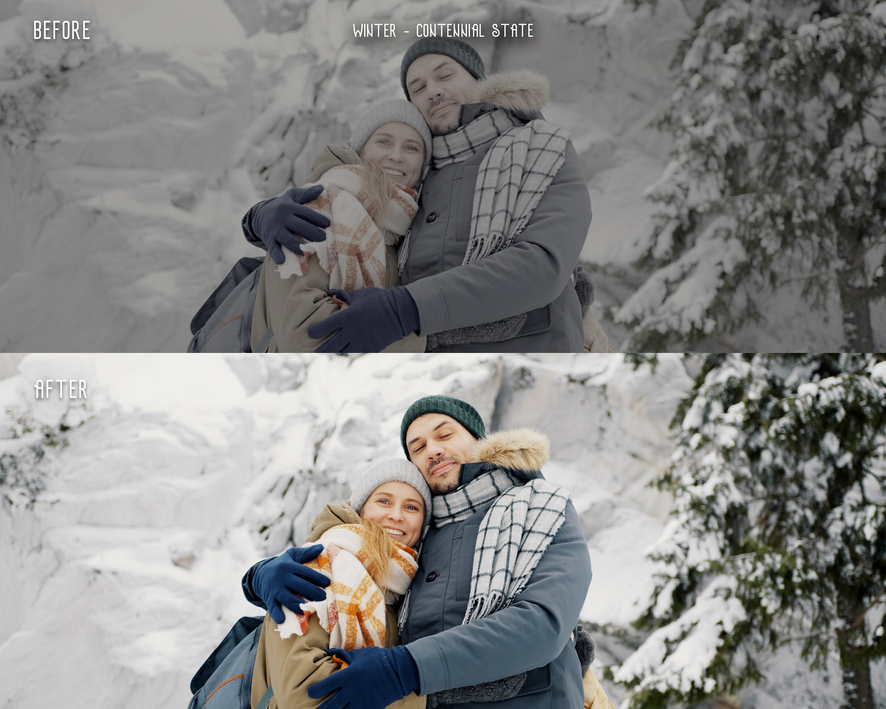 10 Winter Luts Color Grading Photo and Video Mobile & - Etsy