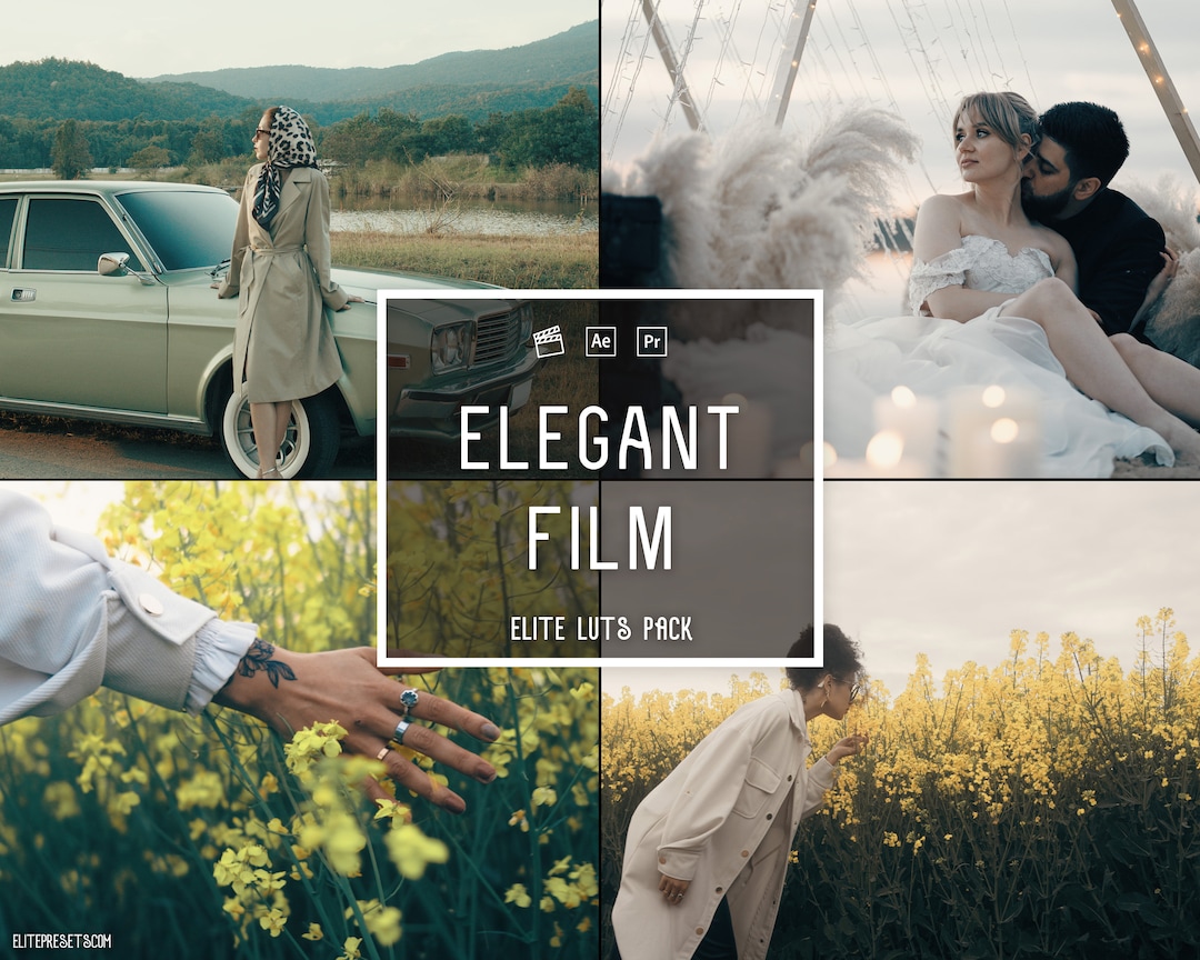 18 Elegant Film Luts | Classic Aesthetic Luts, Cinematic Camera Film ...
