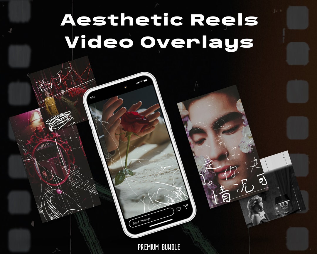 25 Aesthetic Reel Video Overlays | Handwritten Aesthetic, Classic ...