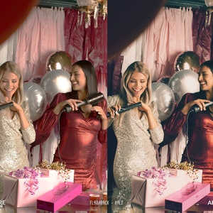 15 Flashback Presets | Lightroom Filters for Aesthetic Vibes & Flash ...