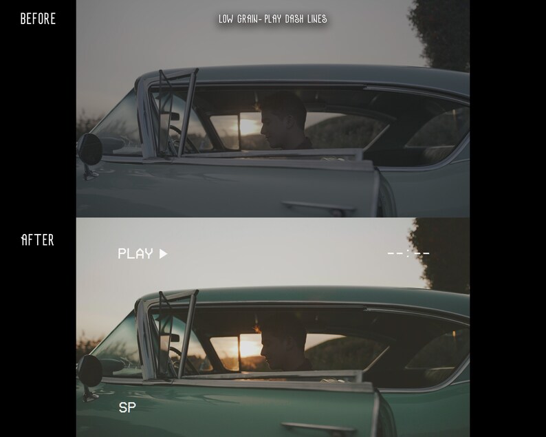 50 VHS Video Overlays & Luts Color Grading Photo and Video - Etsy