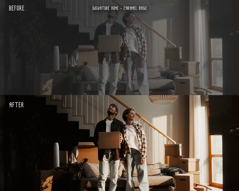 10 Home Interior Luts Color Grading Photo and Video Indoor - Etsy