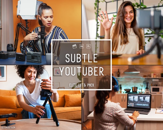 Youtube Luts Vlog Color Grading Video and Photo Mobile & - Etsy
