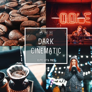 Dark Cinematic Film Luts Color Grading | Video and Photo | Mobile ...