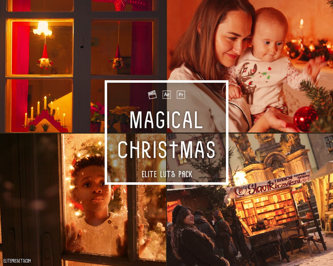 11 Christmas Video Presets Luts | Photo and Video | Mobile & Desktop ...