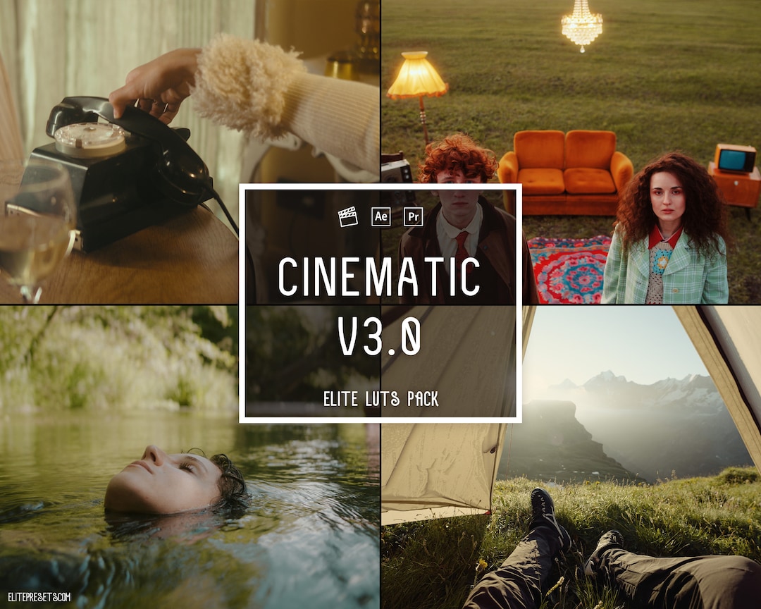 25 Cinematic V3.0 Luts | Essential Luts, Minimal Cinematic, Cine Grading Effect | Creative Film ...