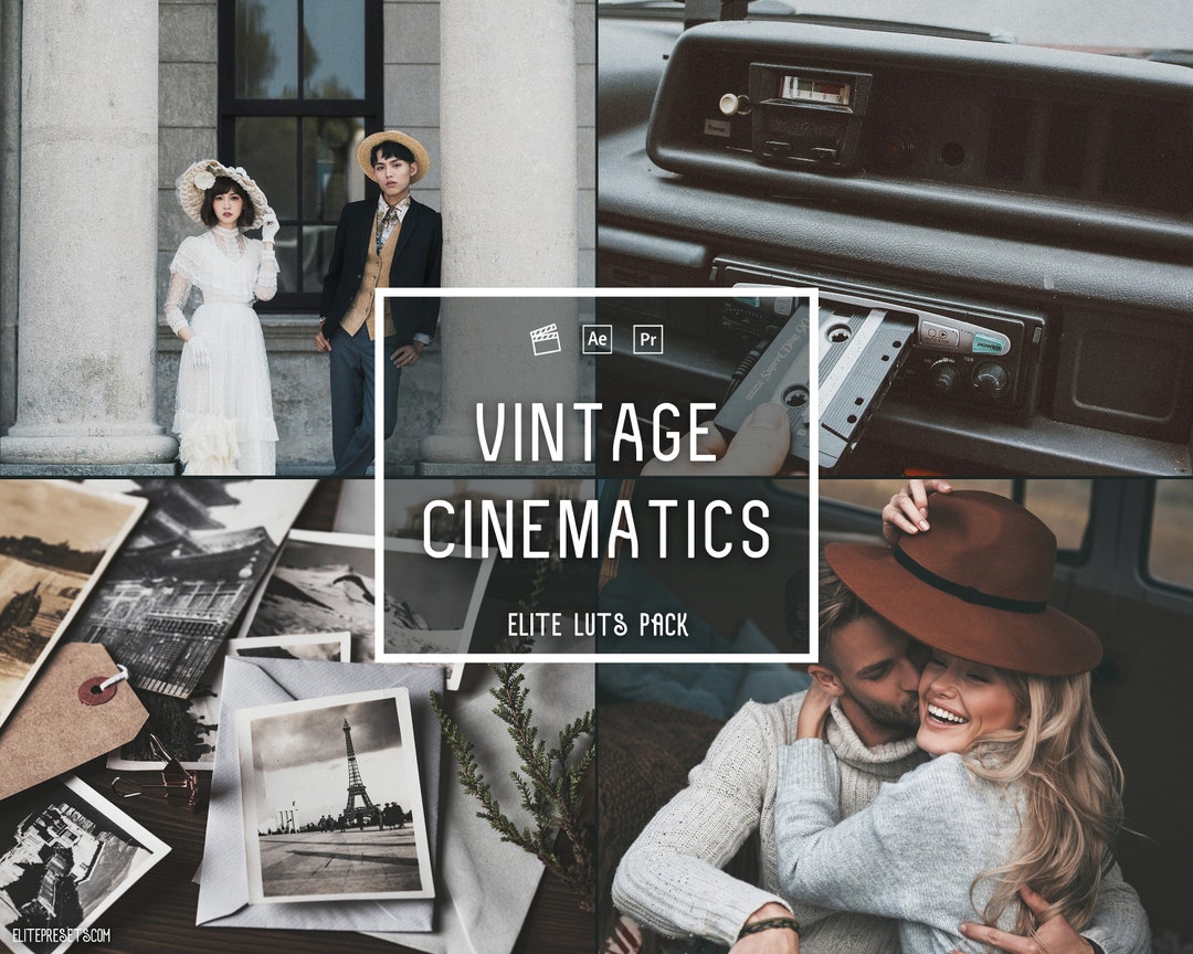 Vintage Cinematic Film Luts Color Grading Video and Photo Mobile ...