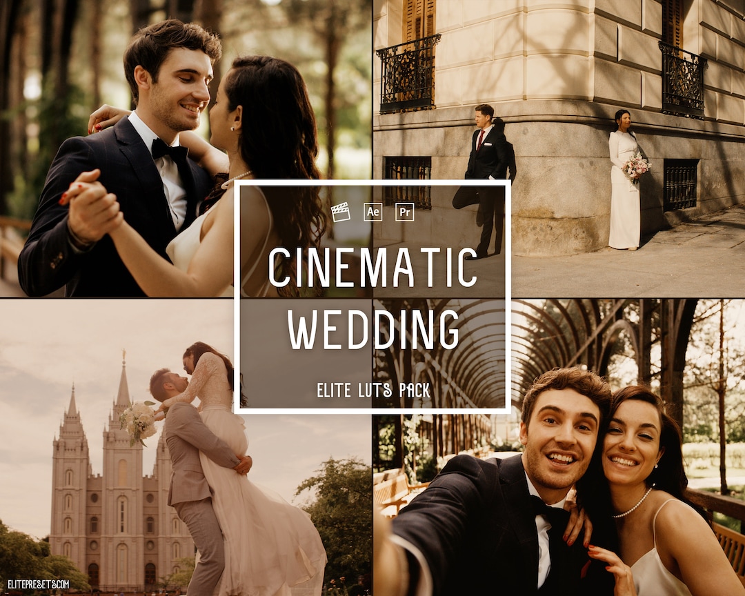 Cinematic Wedding Luts Color Grading | Video and Photo | Mobile ...