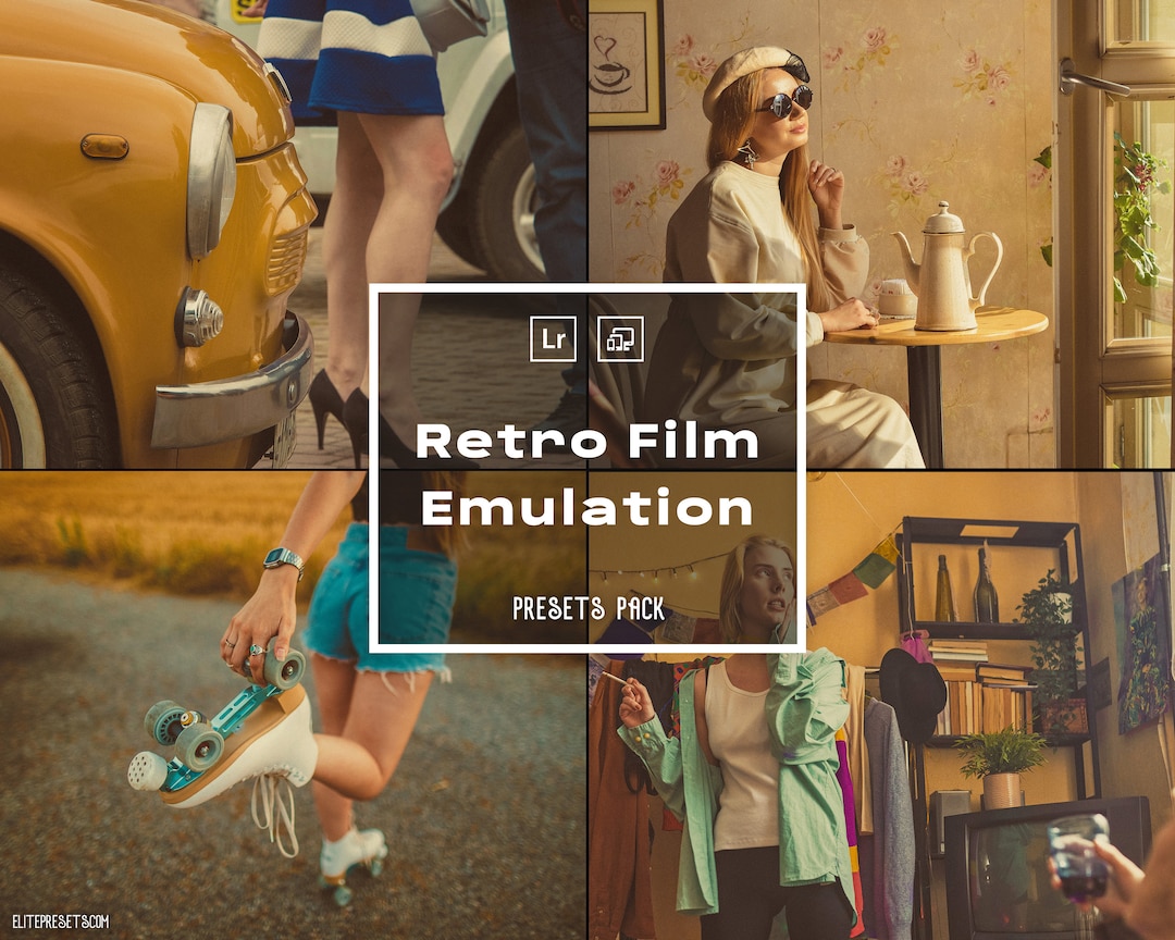 10 Retro Film Emulation Presets | Lightroom Filters for Retro and ...