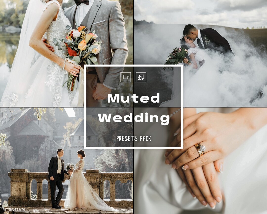 10 Muted Wedding Presets | Bohemian Couple Presets, Airy Wedding Filter ...