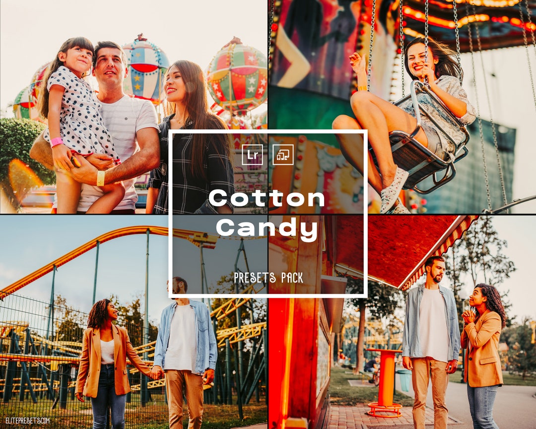 10 Cotton Candy Presets | Dreamy Pastel Perfection, Pink Pastel Tones ...
