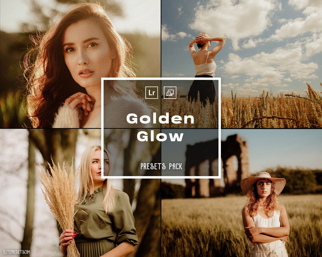 10 Golden Glow Presets | Lightroom |stunning Coffee-inspired Looks ...