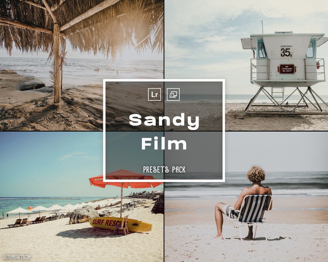 10 Sandy Film Presets | Salty Film Presets, Aesthetic Boho, Earthy ...