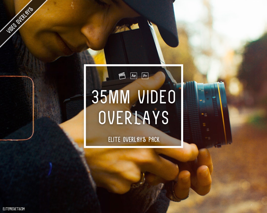 35mm Video Overlays & Luts Color Grading | Camera Grain | Photo and ...
