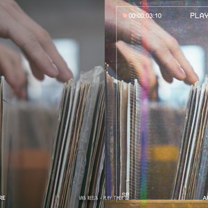 20 VHS Reel Video Overlays | Old CRT TV, Retro Tech Atmosphere, Video ...