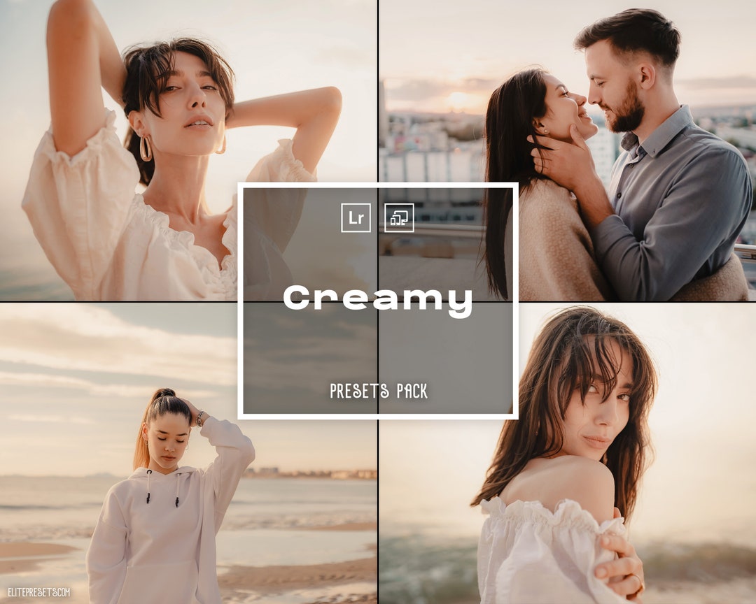16 Creamy Presets | Airy, Wedding, and Outdoor Bright Portrait Presets| Lightroom Photo Editing ...