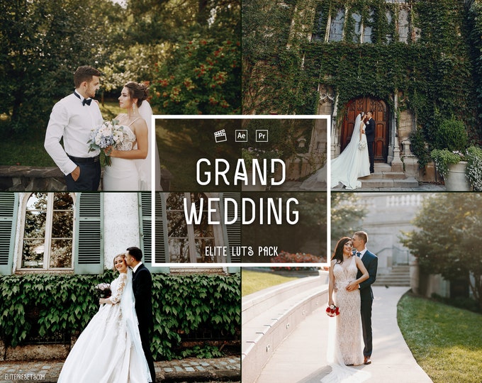 25 Wedding Luts Color Grading | Video and Photo | Mobile & Desktop ...