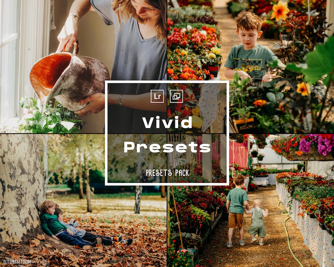 20 Vivid Presets |achieve Stunning Classic-inspired Looks, Family ...
