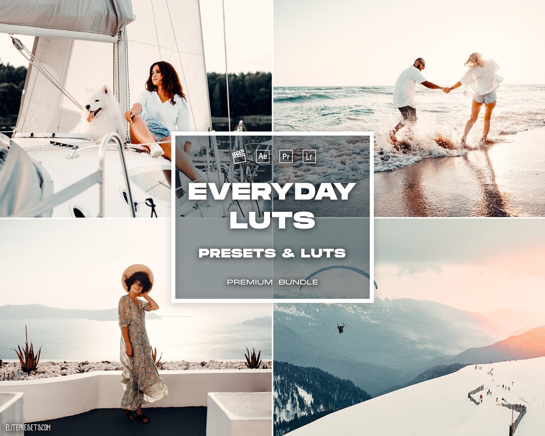 16 Everyday Presets & Luts | Video and Photo | Mobile and Desktop | Adobe After Effects ...