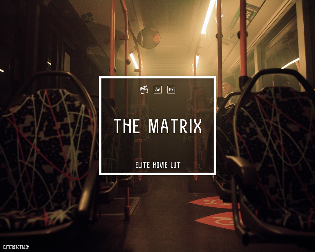 The Matrix Movie LUT & Preset | Elevate Your Movie With Sci-fi Film Lut | Video Editing ...