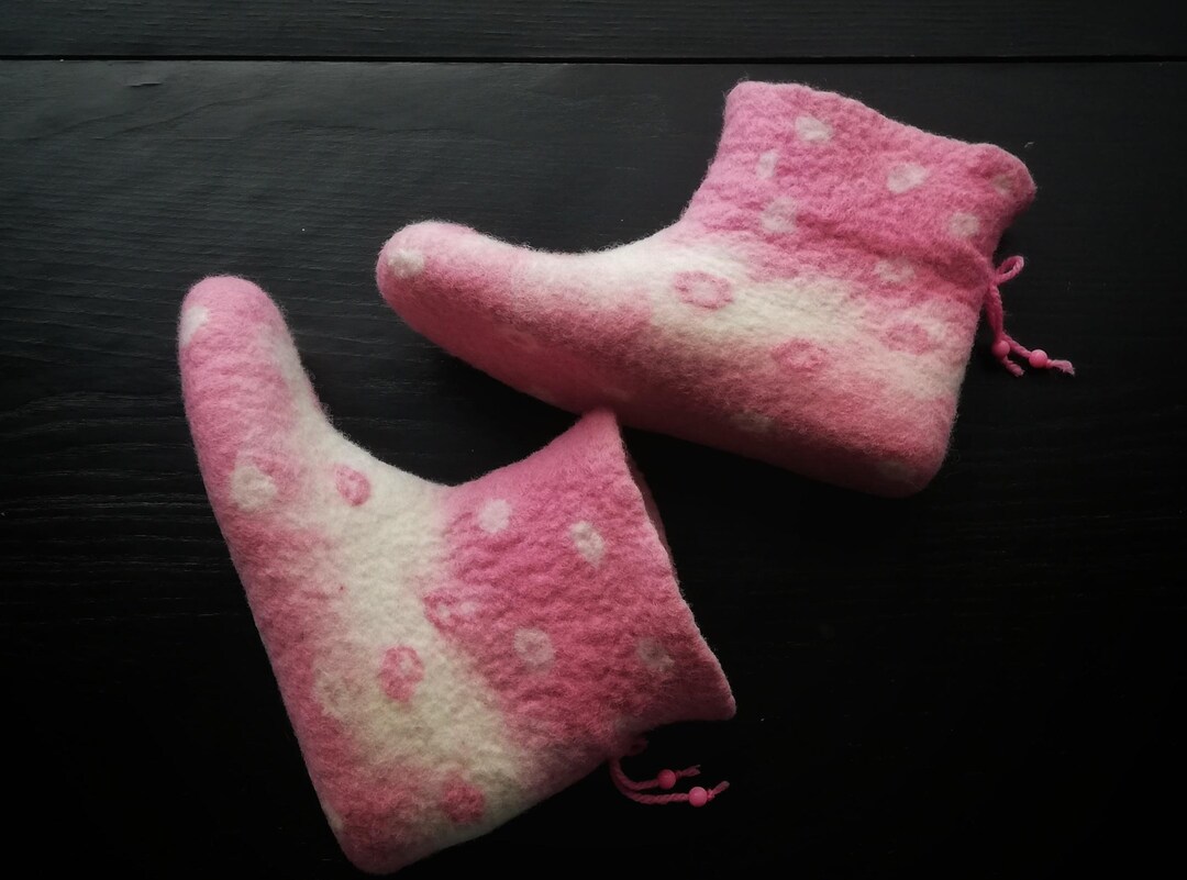 Socks for Sleeping and at Home, Felting Merino Wool - Etsy