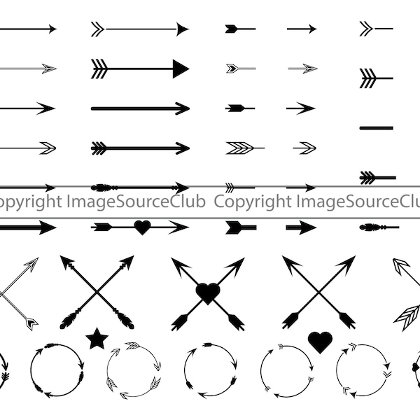 Cross Arrow Svg - Etsy