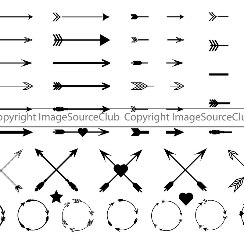 Cross Arrow Svg - Etsy