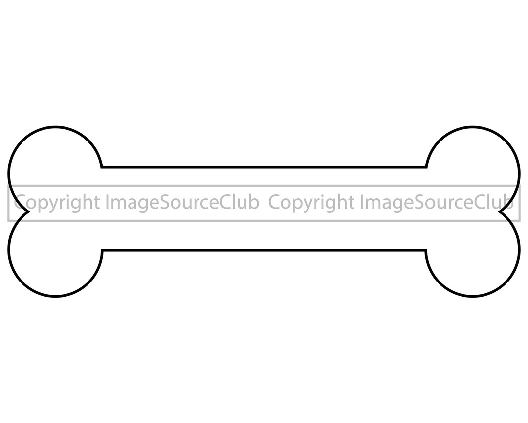 Dog Bone SVG, PNG Files | Dog Bone Laser Cut File | Transparent and ...