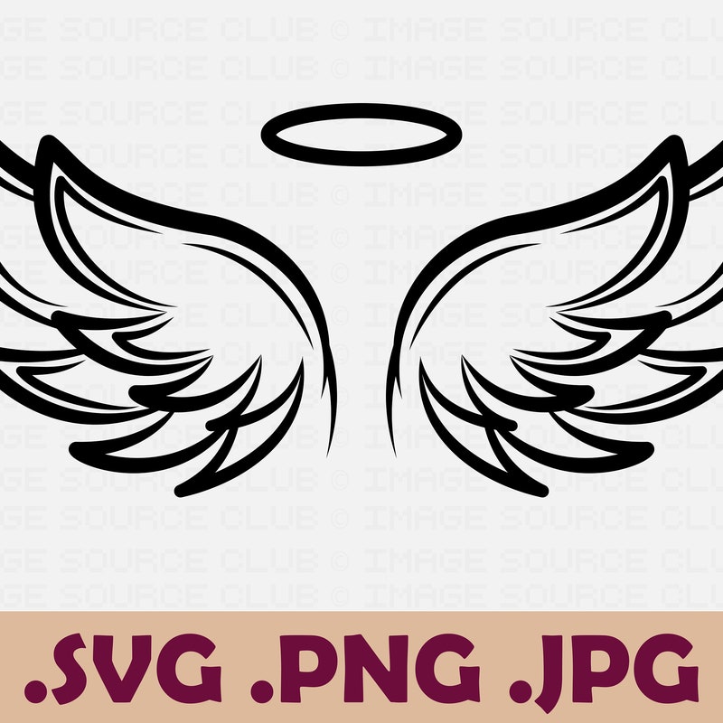 Halo Svg File - Etsy