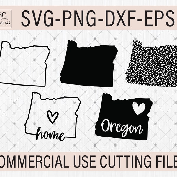 Oregon Outline - Etsy