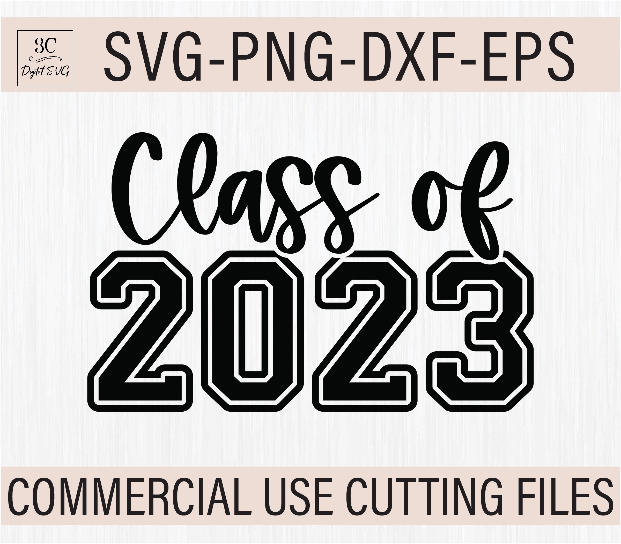 Class of 2023 SVG PNG Senior Svg Graduation Svg 2023 - Etsy Hong Kong