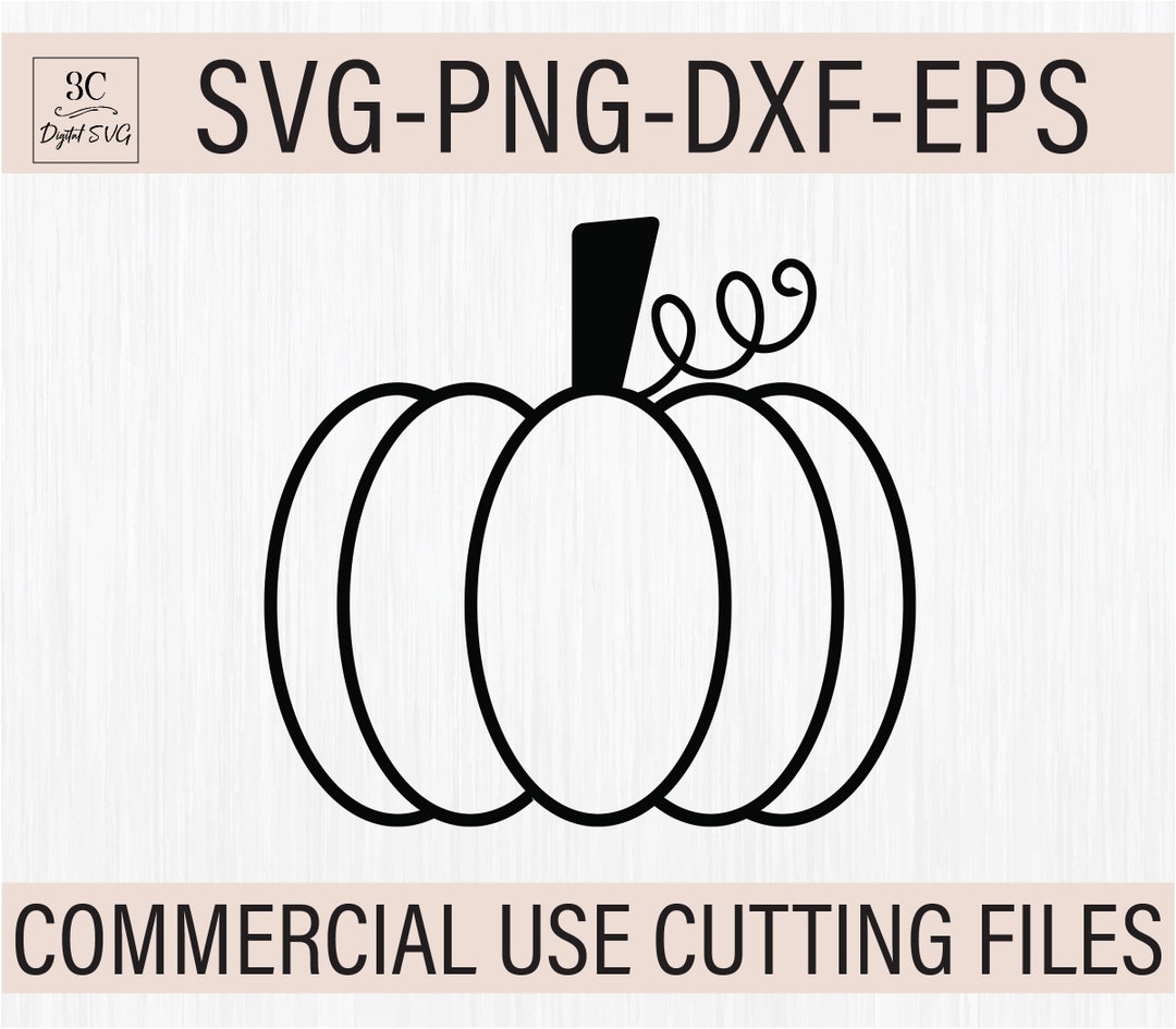 Pumpkin Svg Fall Pumpkin Svg Fall Decor Pumpkin Clipart - Etsy