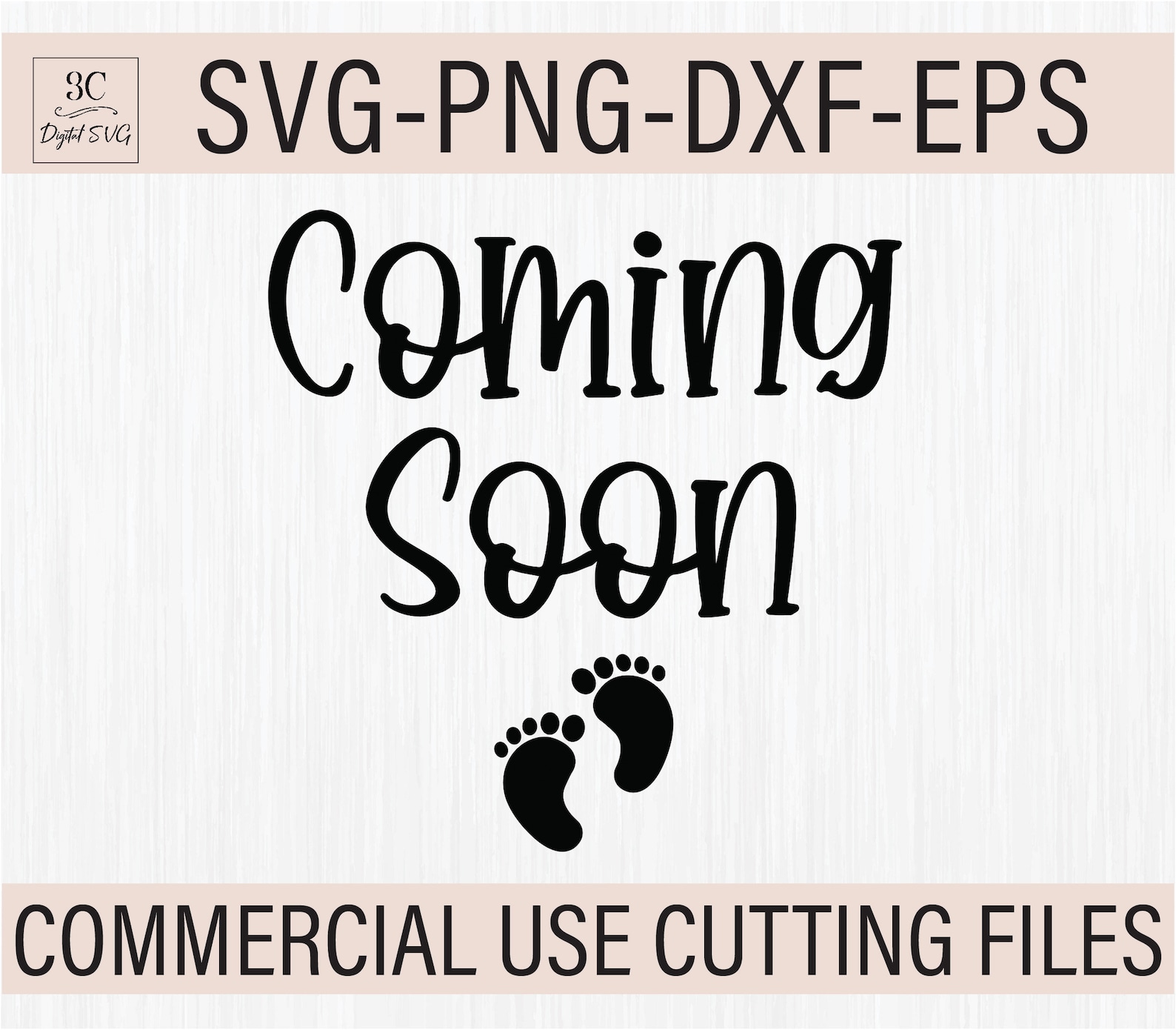 Coming Soon Svg Baby Announcement Svg Coming Soon Svg Dxf - Etsy