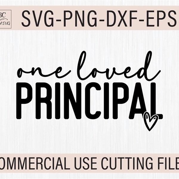 Principal Svg - Etsy